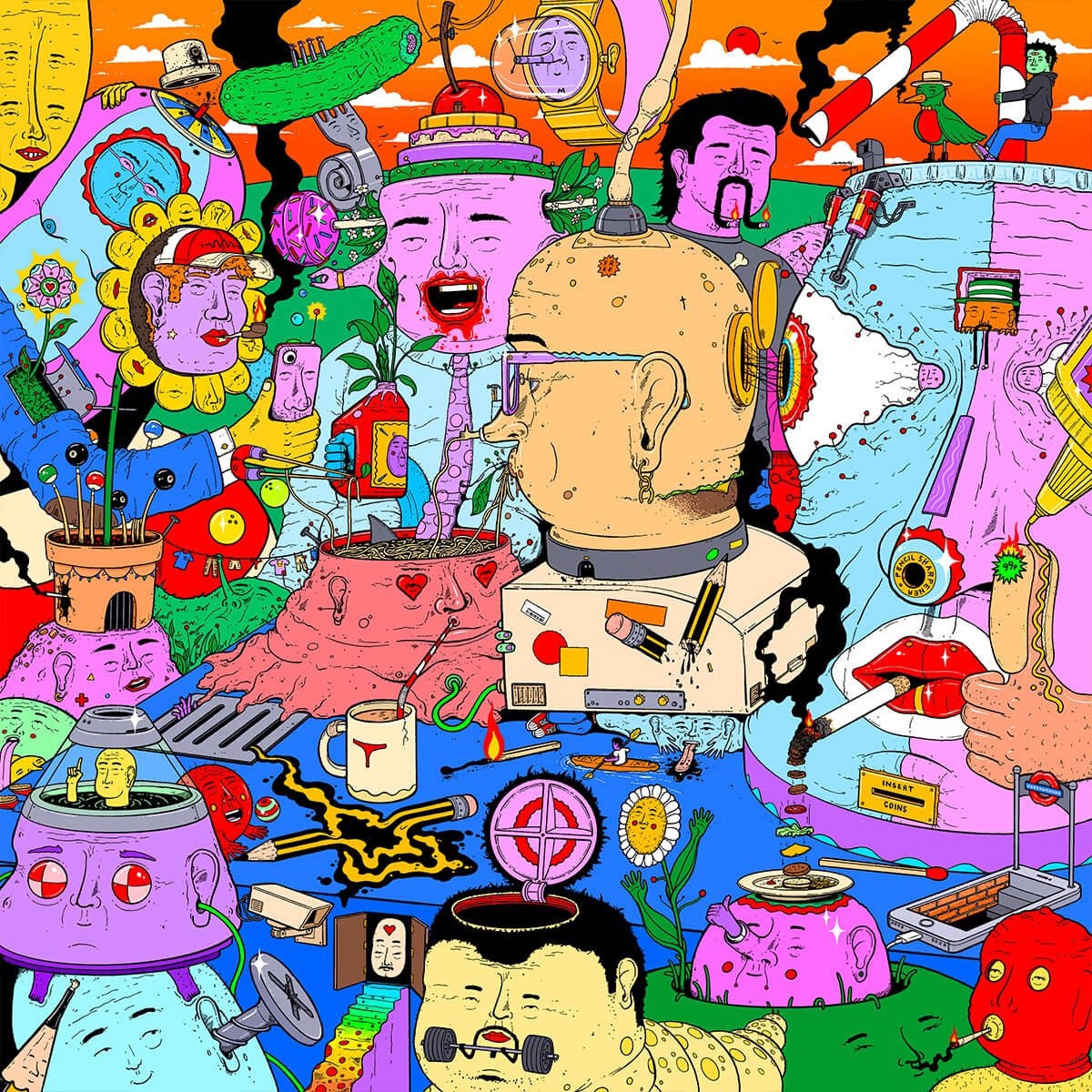 Sam Drew aka Lumps | Illustrator Portfolio