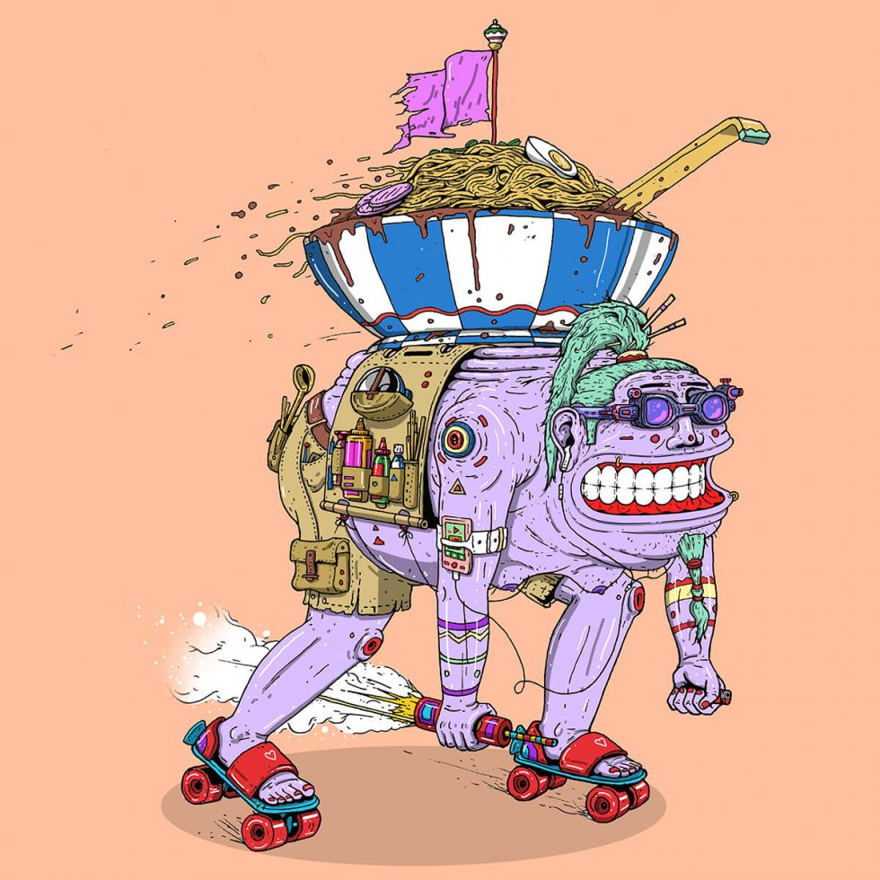 Sam Drew aka Lumps | Illustrator Portfolio